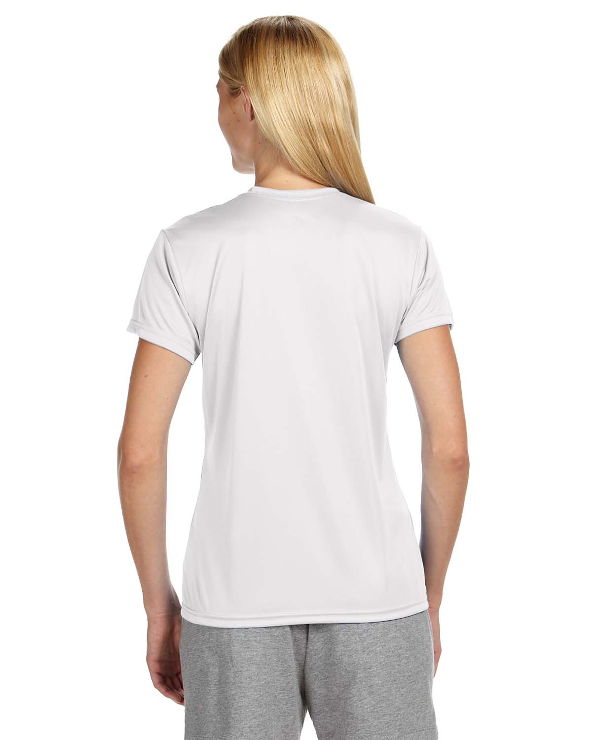 A4 Women's Cooling Performance T Shirt Nw3201 White | Jiffy