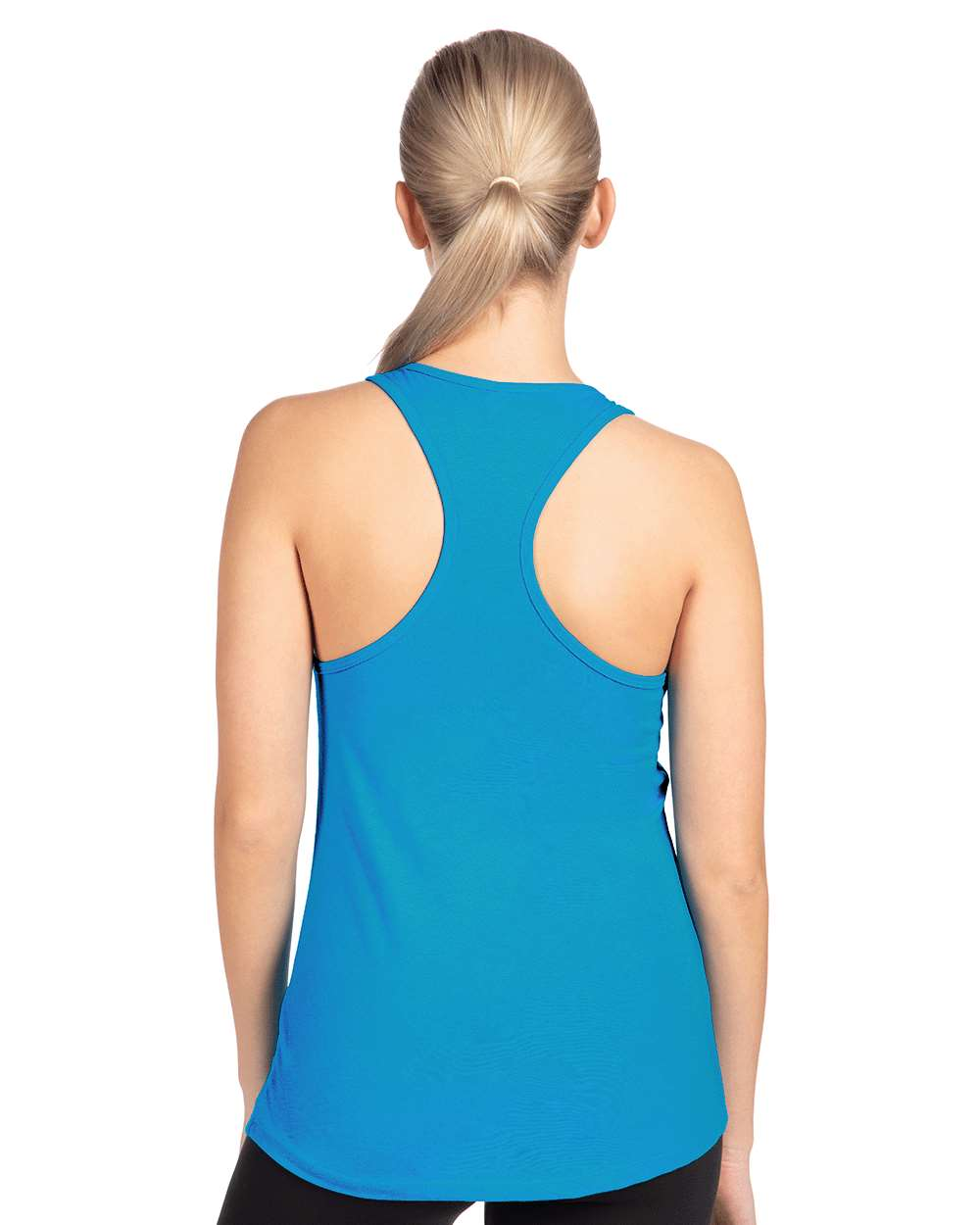 Next Level Women's Ideal Racerback Tank N1533 Turquoise | Jiffy