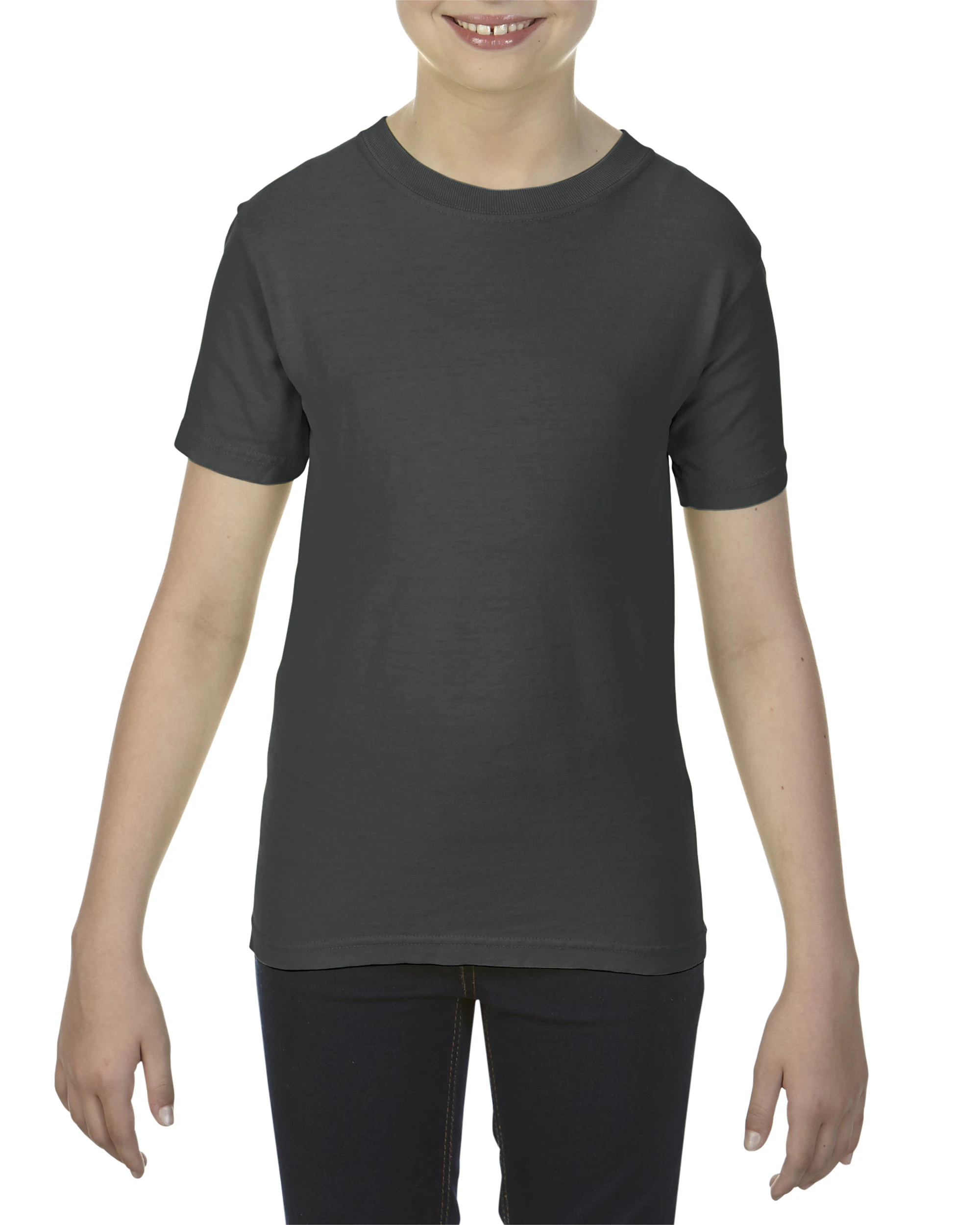 Comfort Colors Youth Midweight Rs T Shirt C9018 Graphite | Jiffy