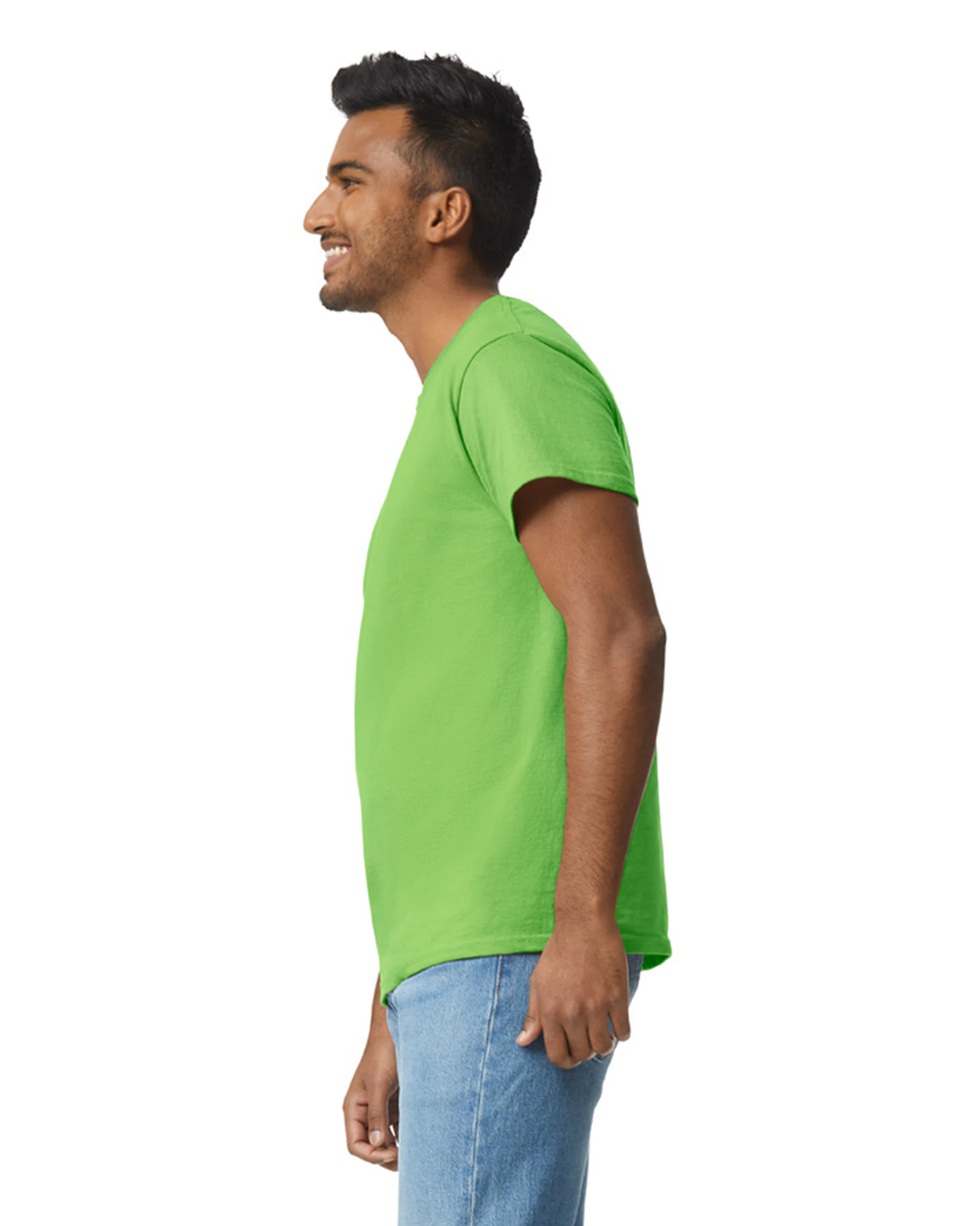 Gildan Unisex Ultra Cotton® T Shirt G200 Lime | Jiffy