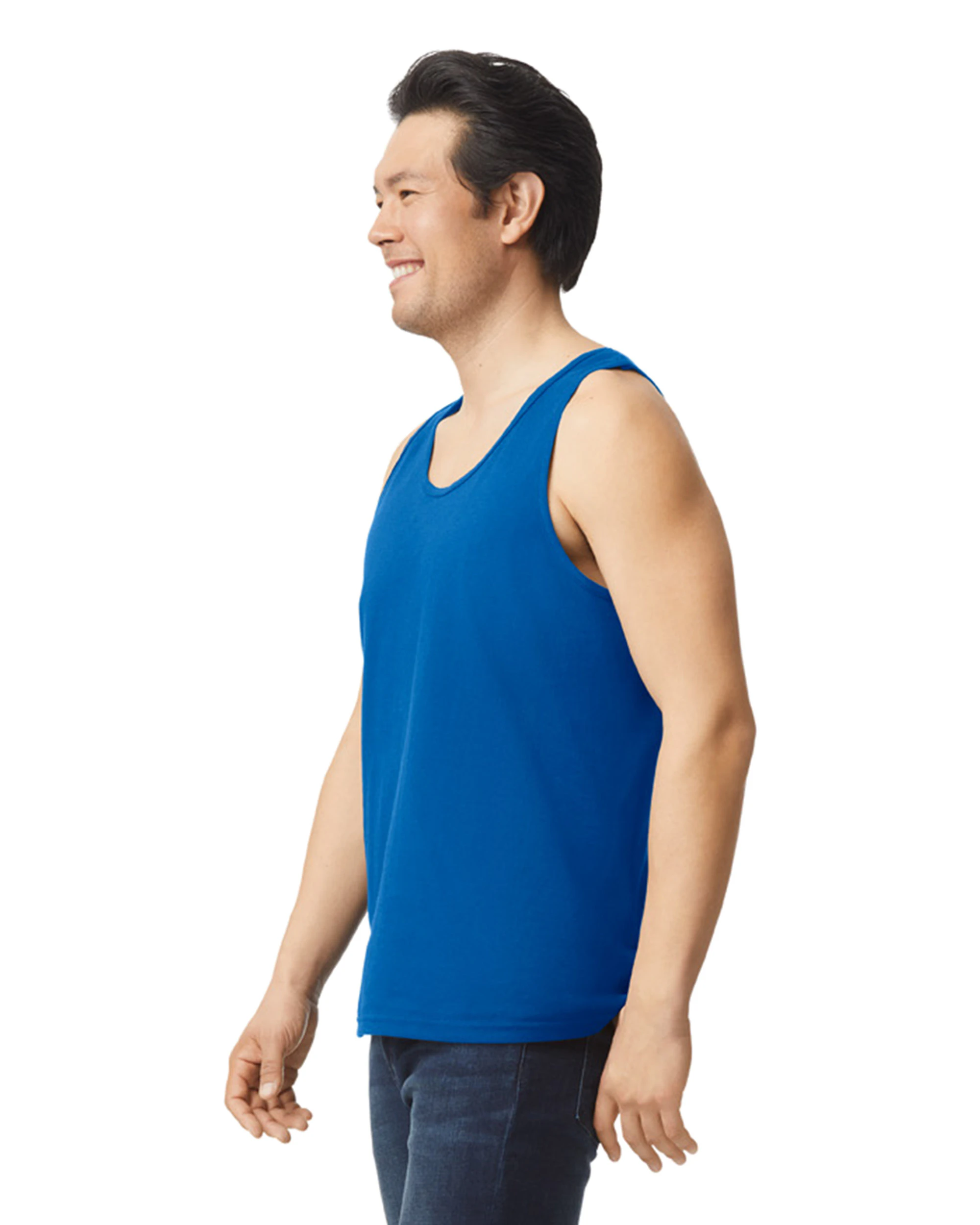 Gildan Unisex Ultra Cotton® Tank G220 Royal | Jiffy