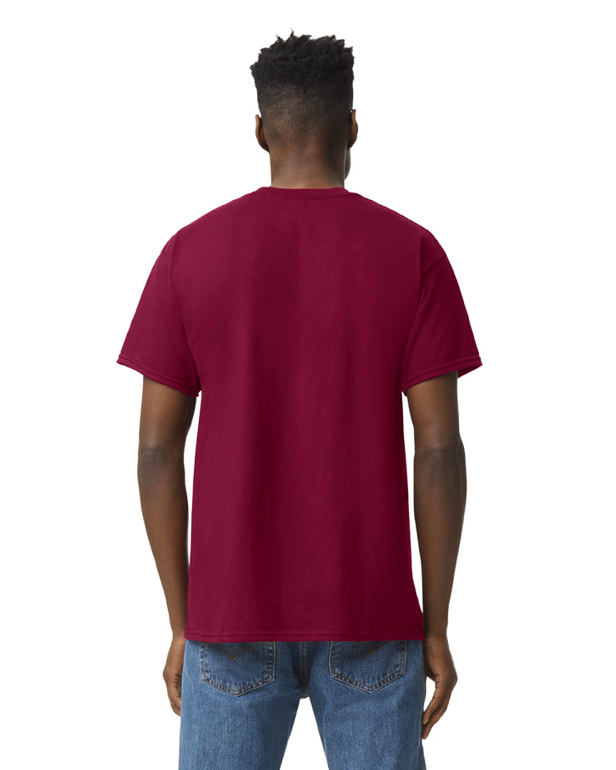 Gildan Unisex Heavy Cotton™ T Shirt G500 Garnet | Jiffy