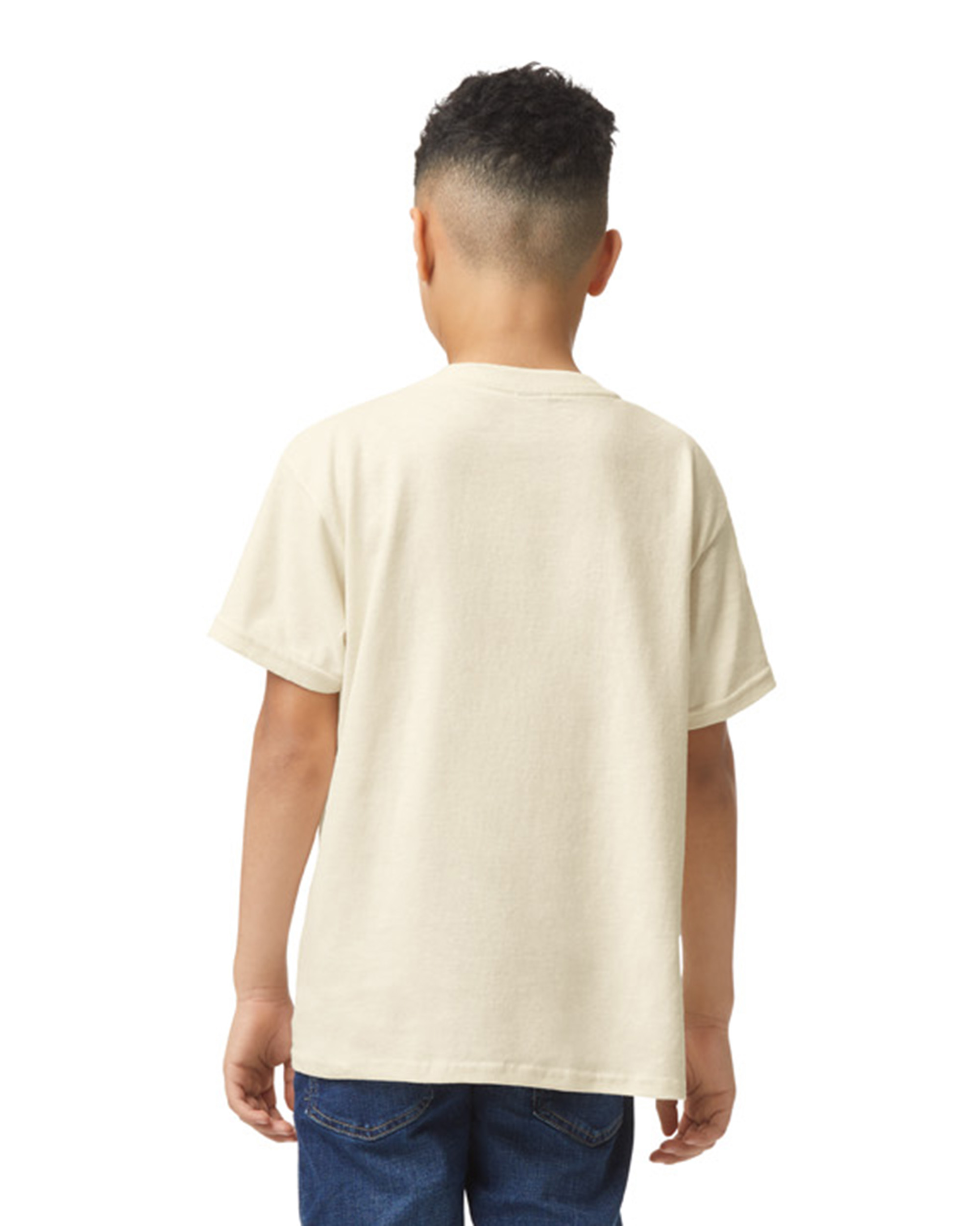 Gildan Youth Heavy Cotton™ T Shirt G500 B Natural | Jiffy