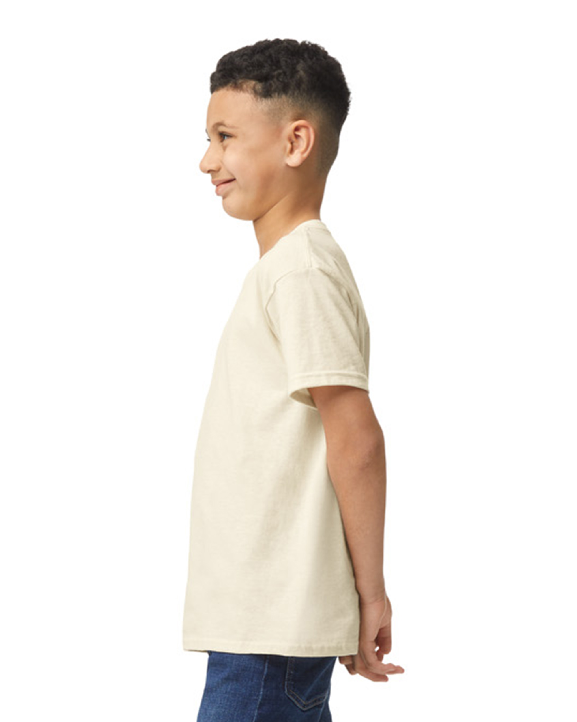 Gildan Youth Heavy Cotton™ T Shirt G500 B Natural | Jiffy