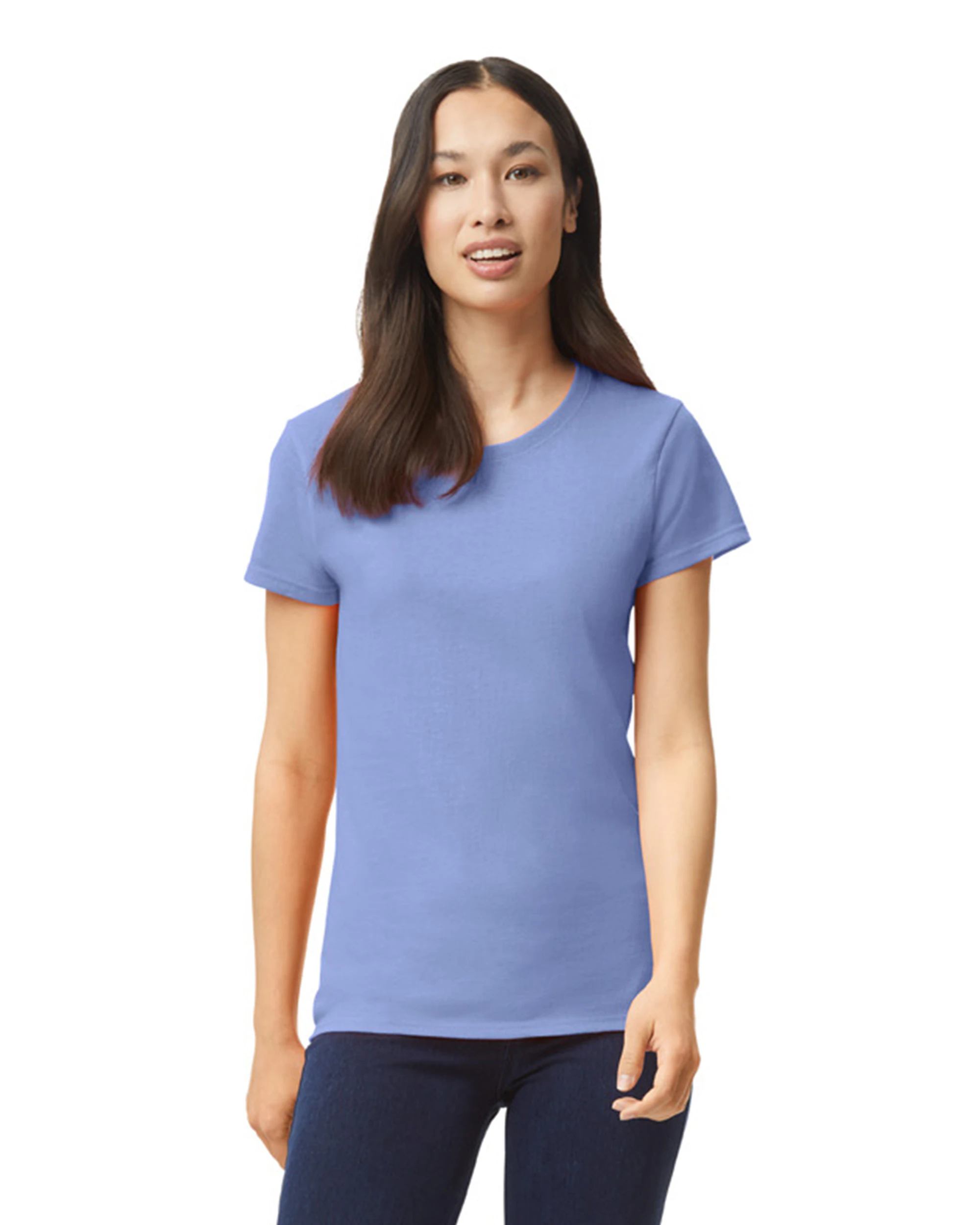 Gildan Women's Heavy Cotton™ T Shirt G500 L Violet | Jiffy