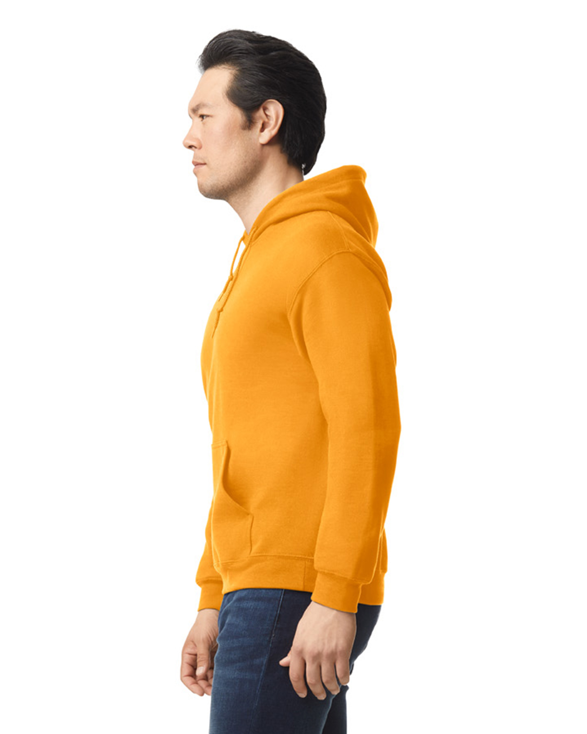 Gildan Unisex Heavy Blend™ 50/50 Hoodie G185 Gold | Jiffy