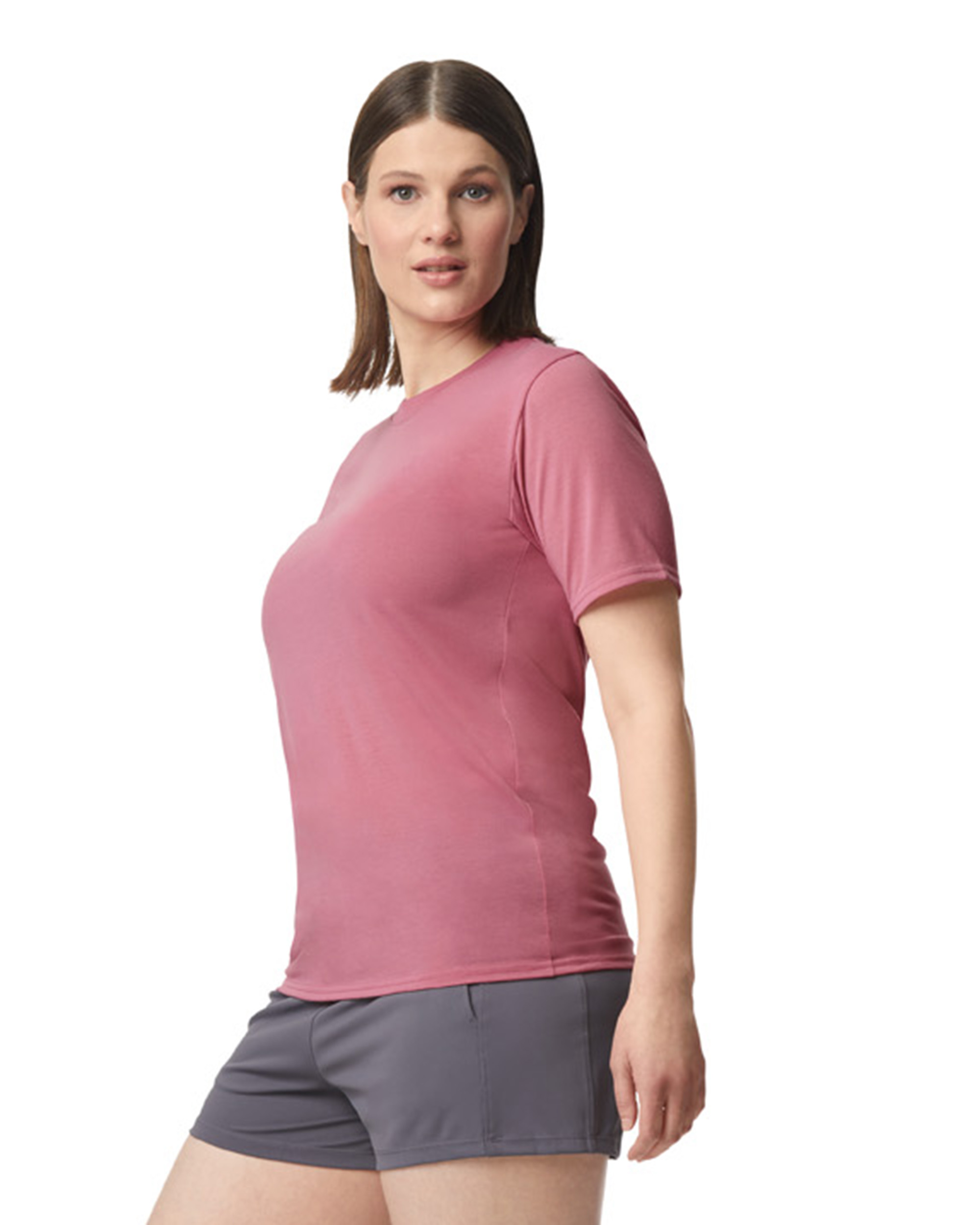 Gildan Unisex Performance® T Shirt G420 Plumrose | Jiffy