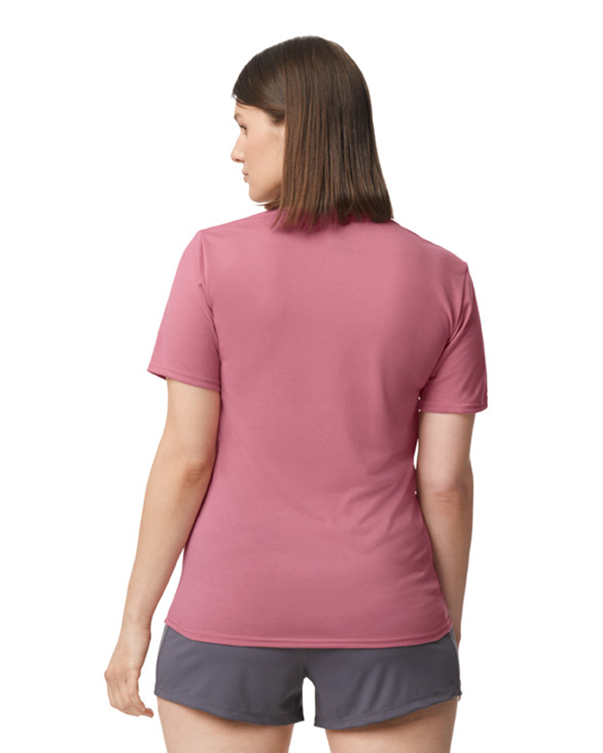 Gildan Unisex Performance® T Shirt G420 Plumrose | Jiffy