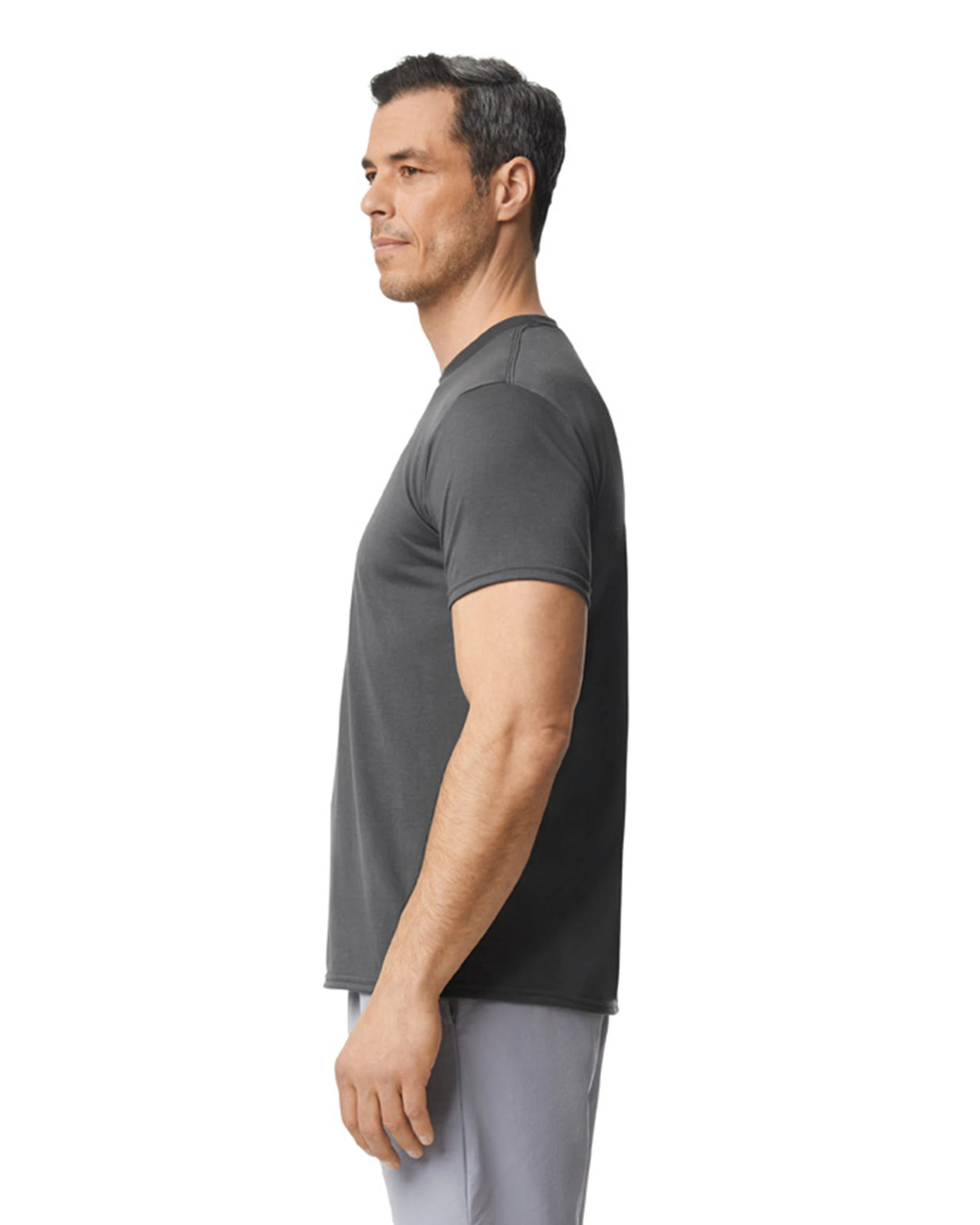 Gildan Unisex Performance® T Shirt G420 Charcoal | Jiffy
