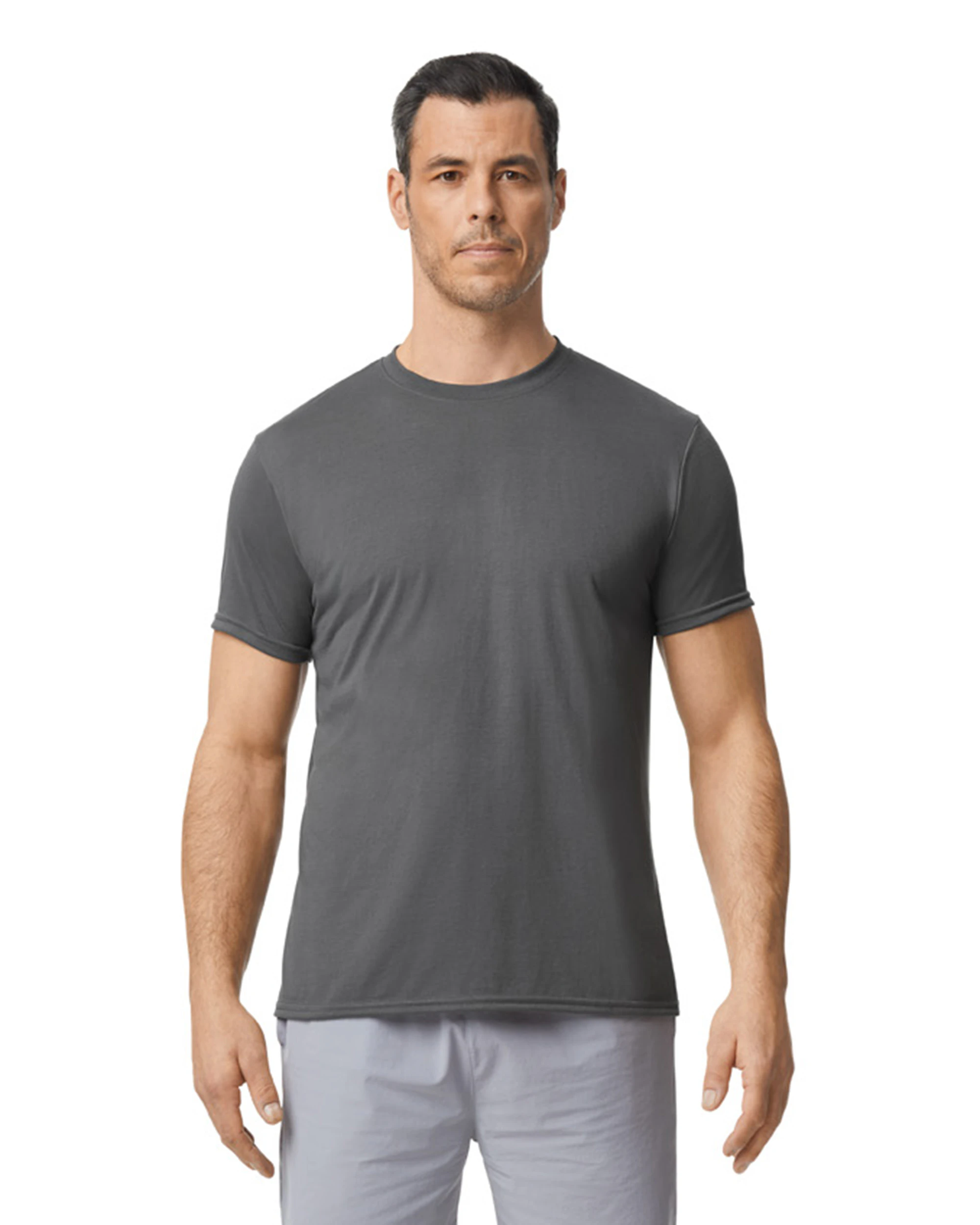Gildan Unisex Performance® T Shirt G420 Charcoal | Jiffy