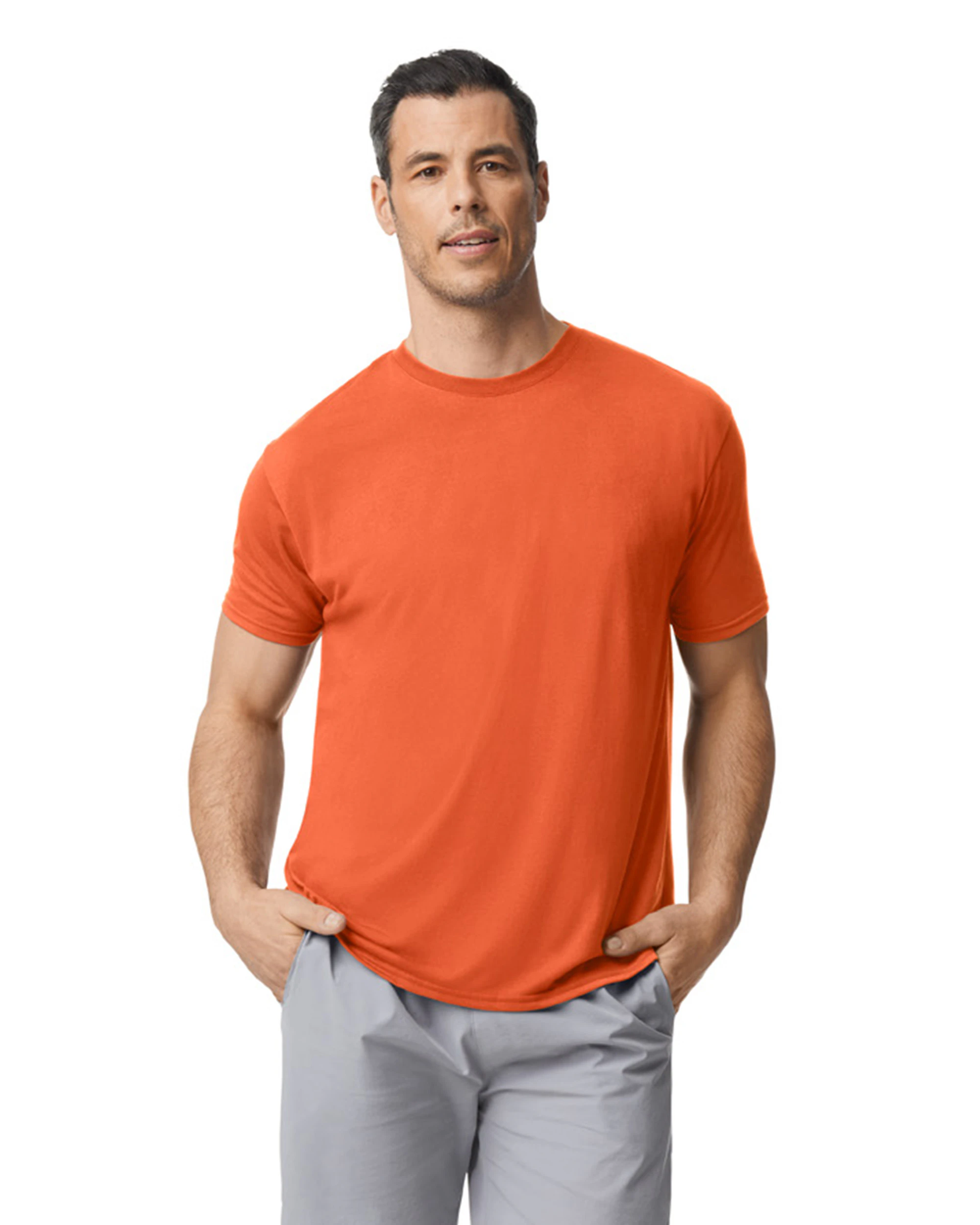 Gildan Unisex Performance® T Shirt G420 Orange | Jiffy