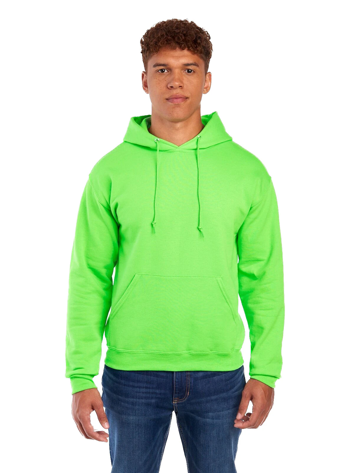 Jerzees Unisex Nu Blend® Fleece Pullover Hoodie 996 Kiwi | Jiffy