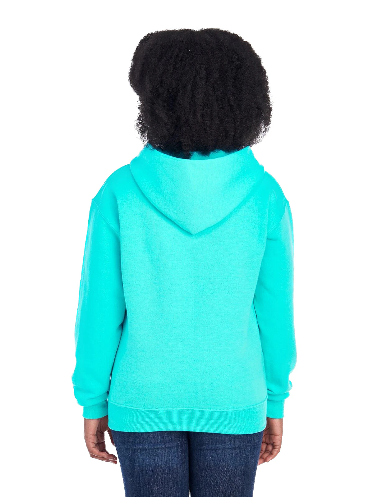 Custom Hoodie Scuba Blue - Jerzees 996Y | Jiffy Custom Print