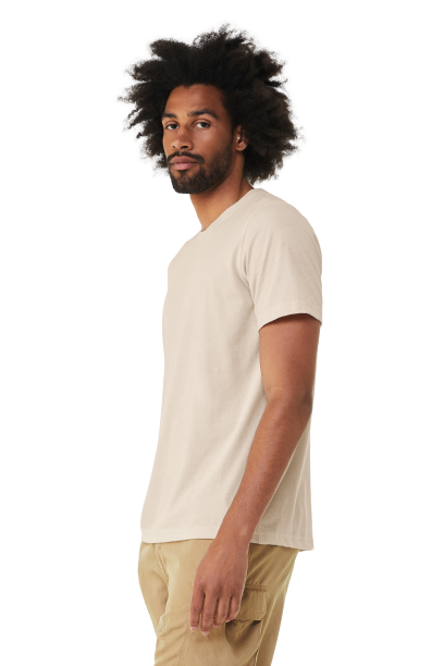 Bella Canvas Unisex Jersey T Shirt 3001 C Dust | Jiffy