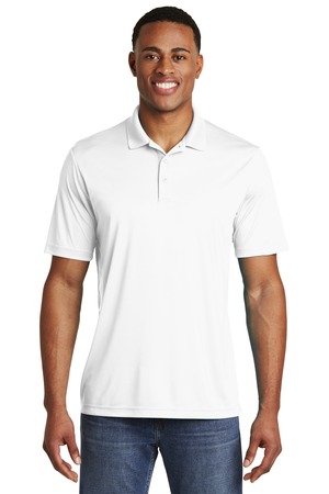 Sport Tek Men's Posi Charge Competitor Polo St550 White | Jiffy