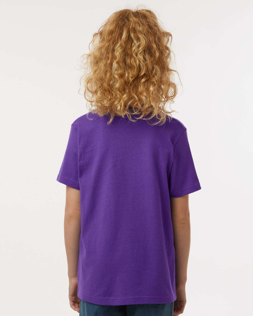 Tultex Youth Fine Jersey T Shirt 0235 Tc Purple | Jiffy