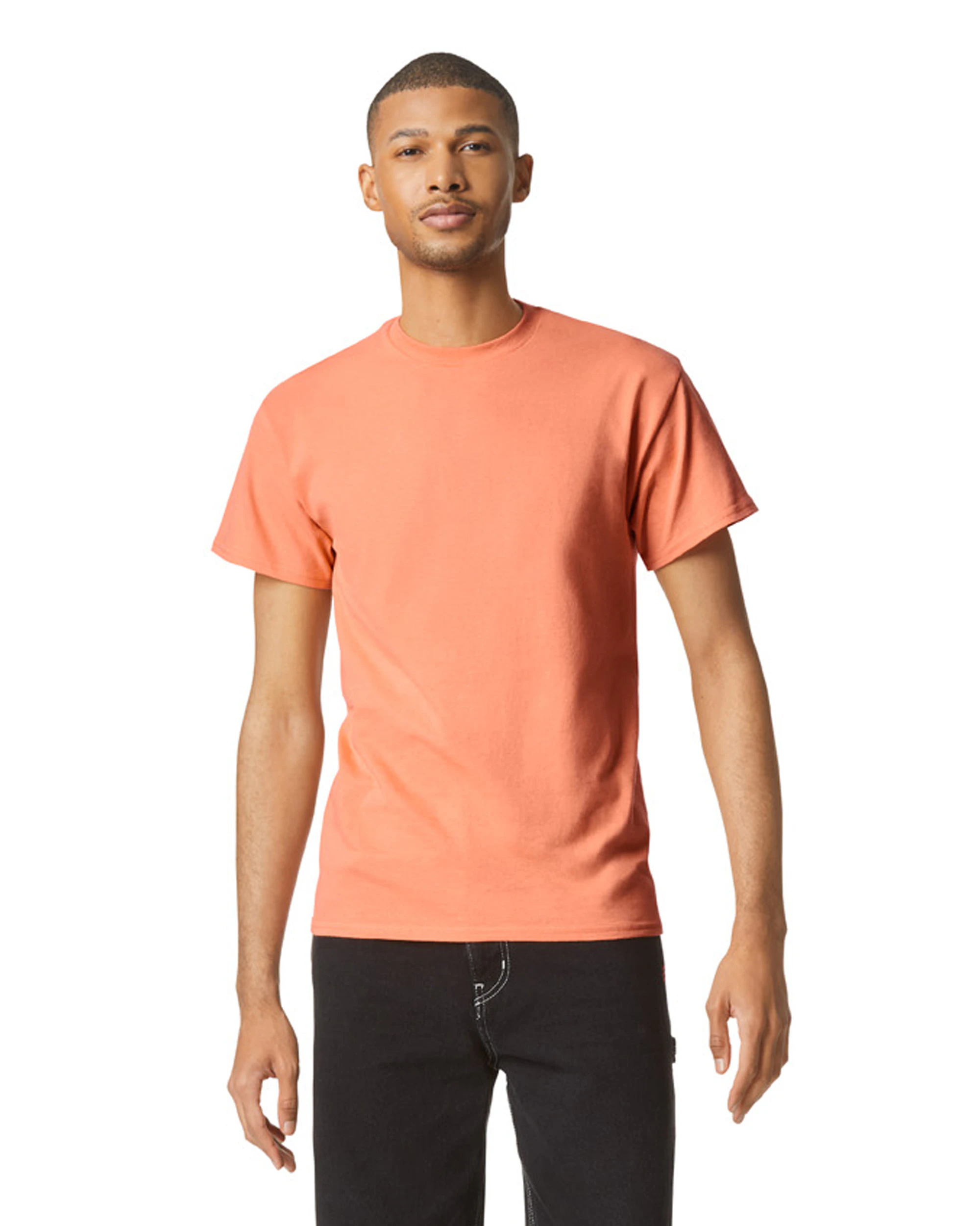Custom T-Shirts Tangerine - Gildan G500 | Jiffy Custom Print