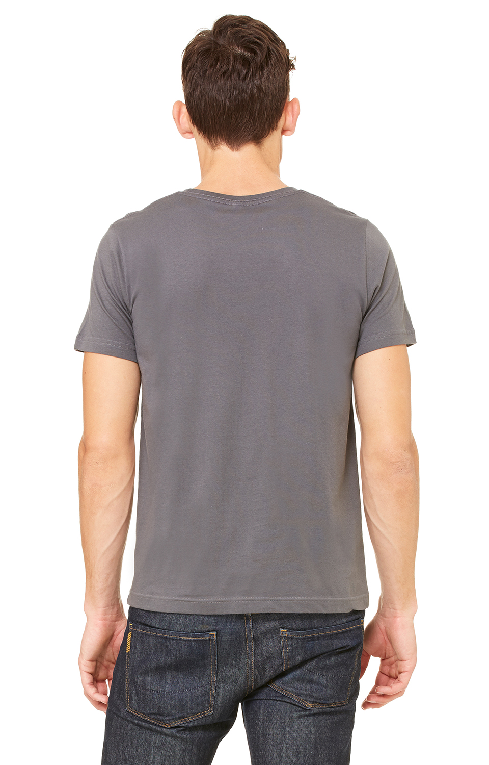 Custom T-Shirts | Bella + Canvas 3001C Asphalt | Fast Delivery | Jiffy