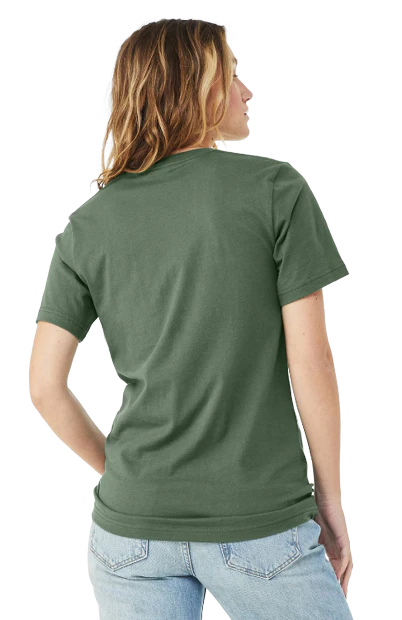 Custom T-Shirts Pine - Bella + Canvas 3001C | Jiffy Custom Print