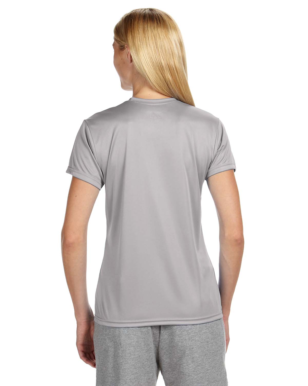 A4 Women's Cooling Performance T Shirt Nw3201 Silver | Jiffy