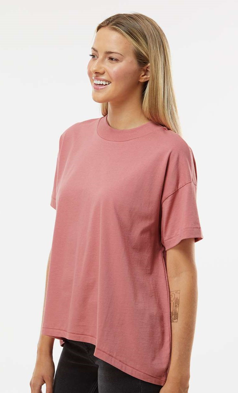 Lat Women's Hi Lo Tee 3519 Mauvelous | Jiffy