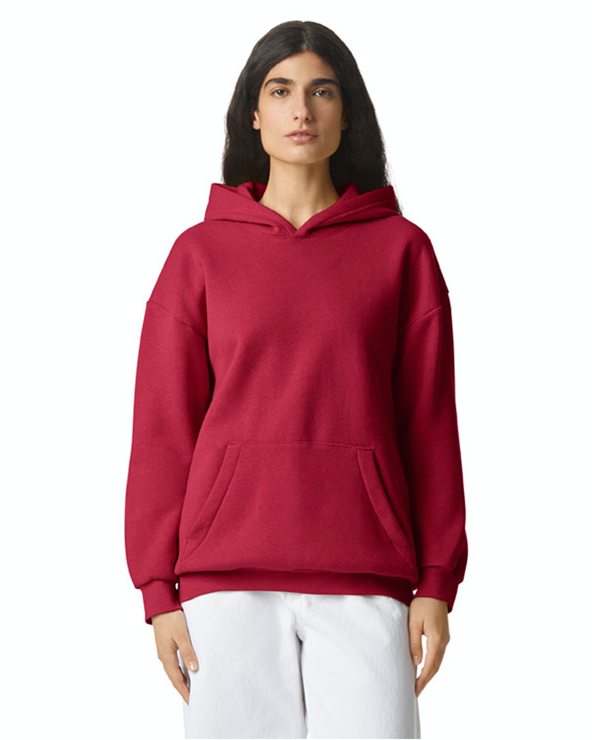 American Apparel Unisex Re Flex Fleece Pullover Hoodie Rf498 Cardinal ...