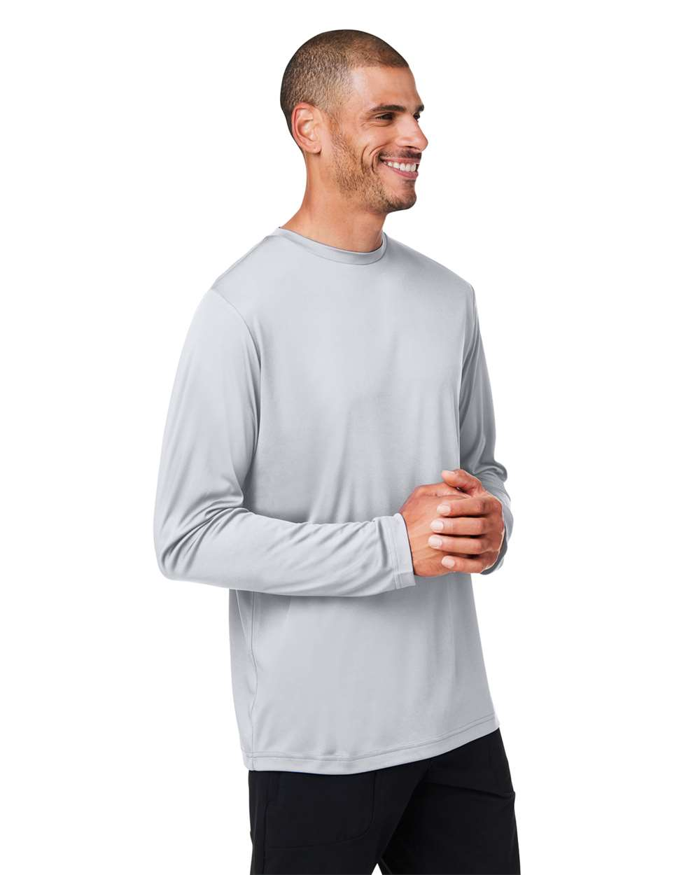 Core365 Ce10 L Capital Long Sleeve Performance T Shirt | Jiffy Shirts