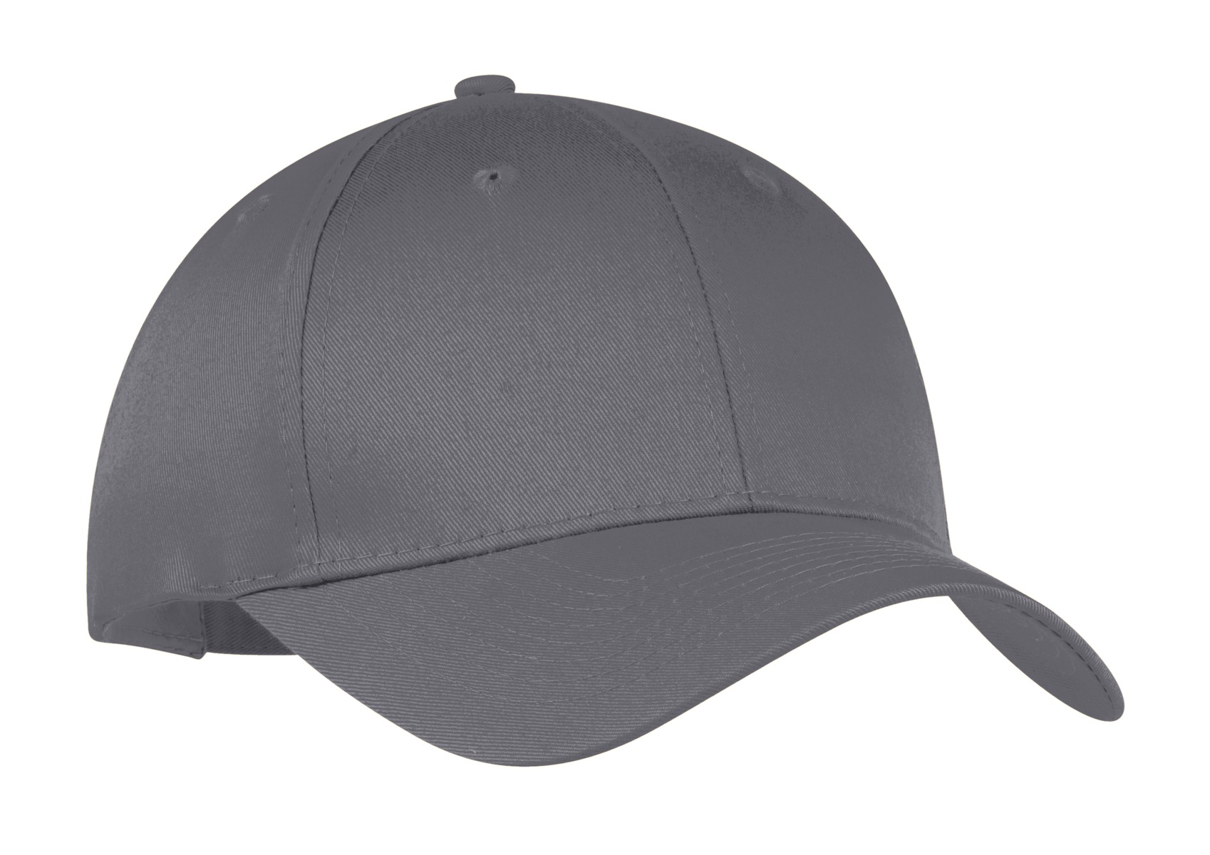 Port & Company Six Panel Twill Cap Cp80 Charcoal | Jiffy