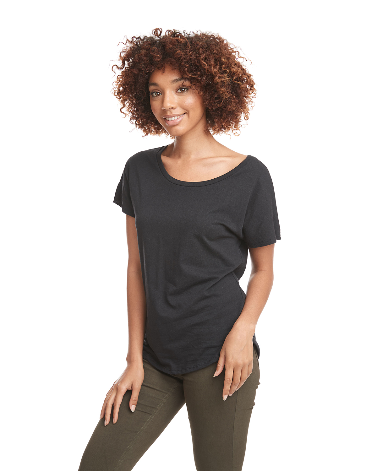 Next Level Women's Ideal Dolman 1560 Black | Jiffy