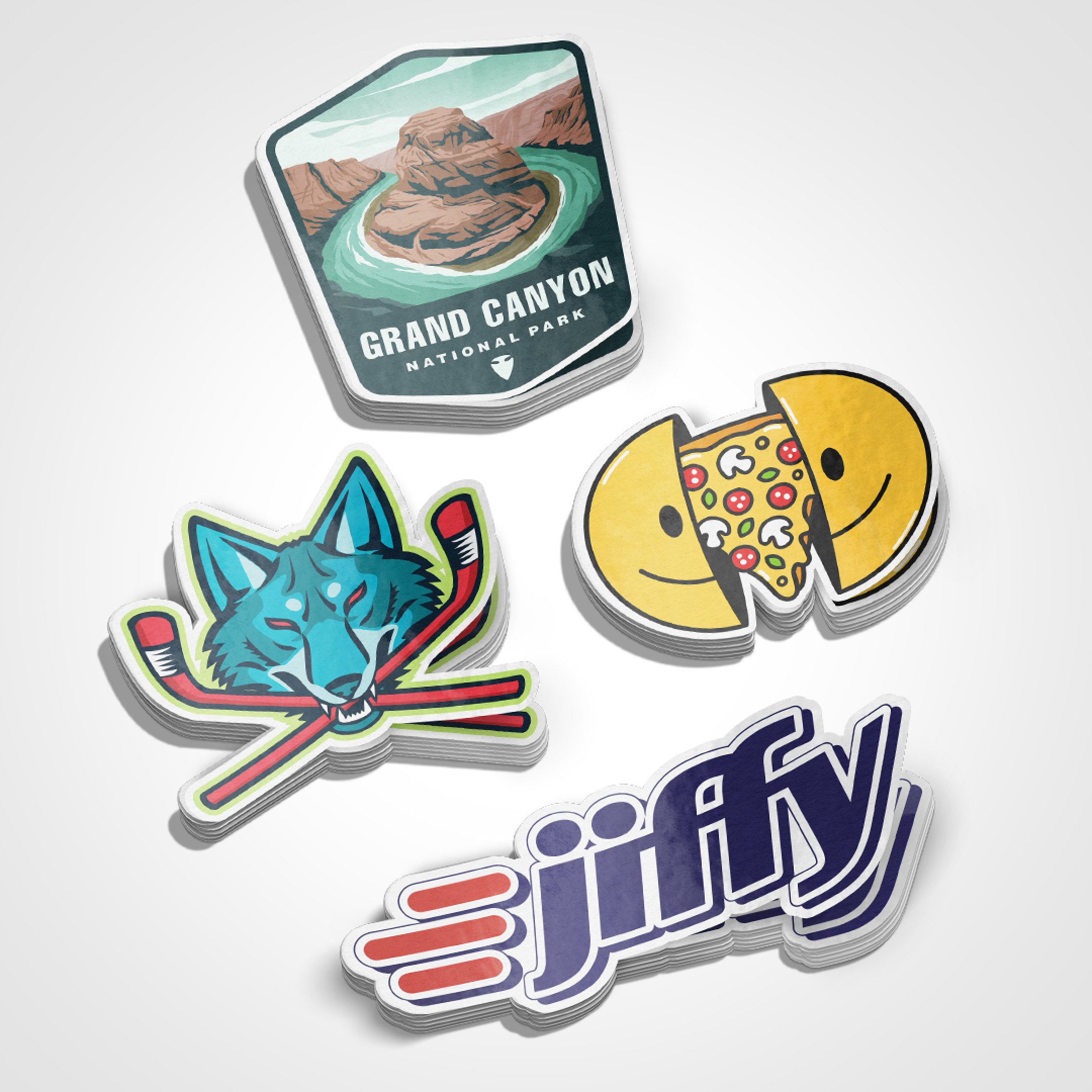Jiffy Stickers Stkr Dc001 Die Cut Vinyl Stickers | Jiffy Shirts