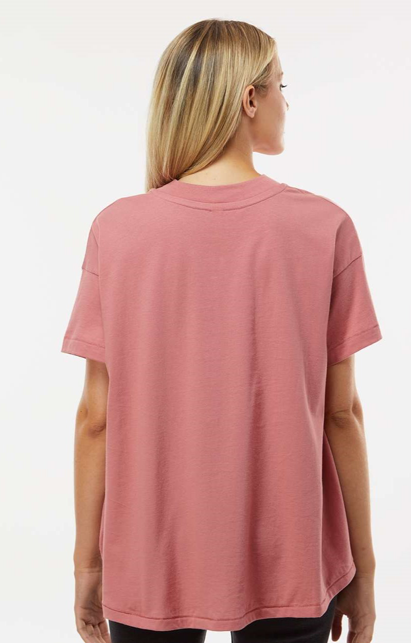 Lat Women's Hi Lo Tee 3519 Mauvelous | Jiffy