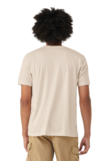 Bella Canvas Unisex Jersey T Shirt 3001 C Dust | Jiffy