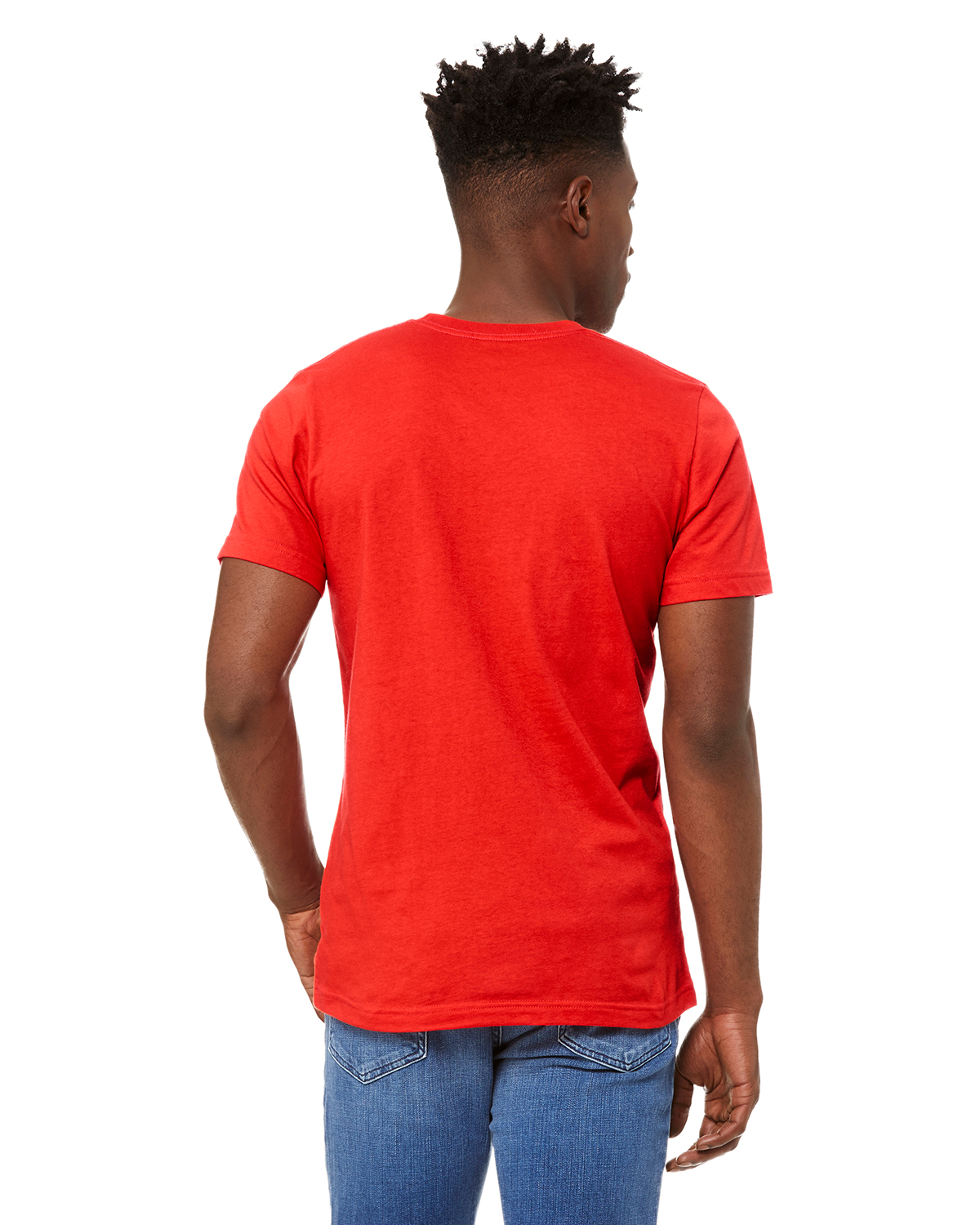 Bella Canvas Unisex Jersey T Shirt 3001 C Poppy | Jiffy