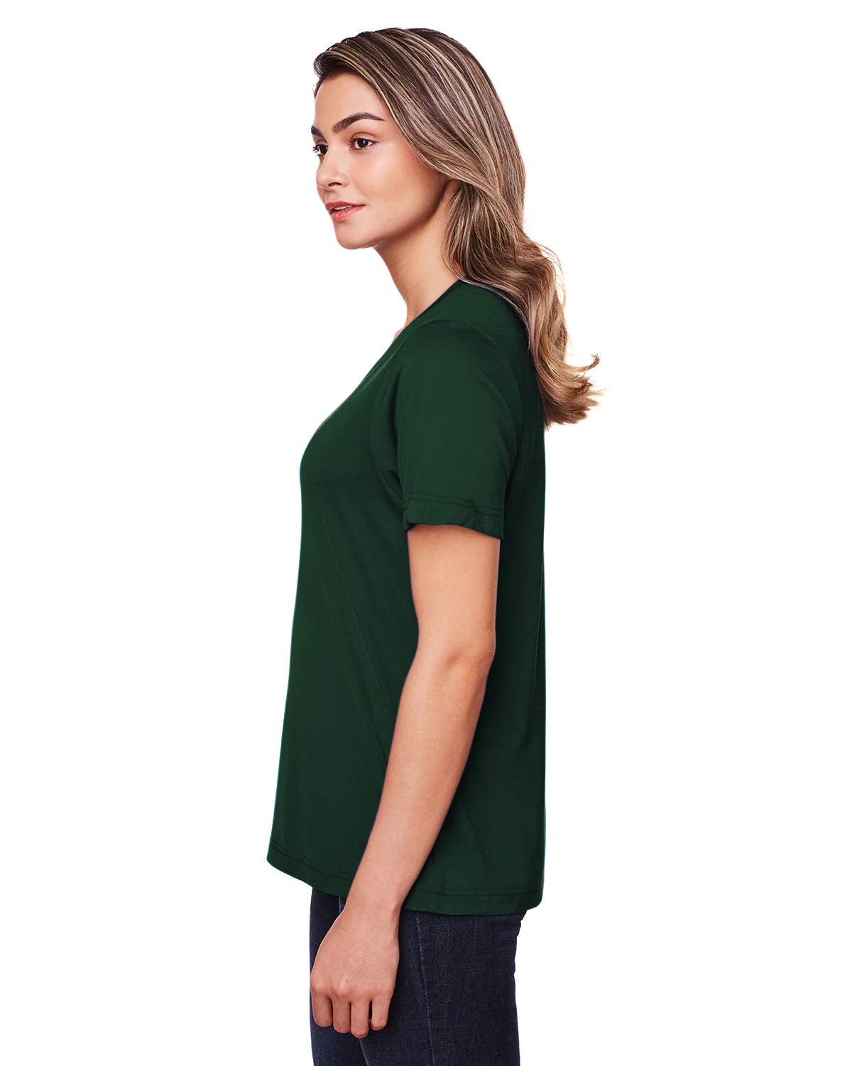 Core365 Women's Fusion Chroma Soft™ Performance T Shirt Ce111 W Forest ...