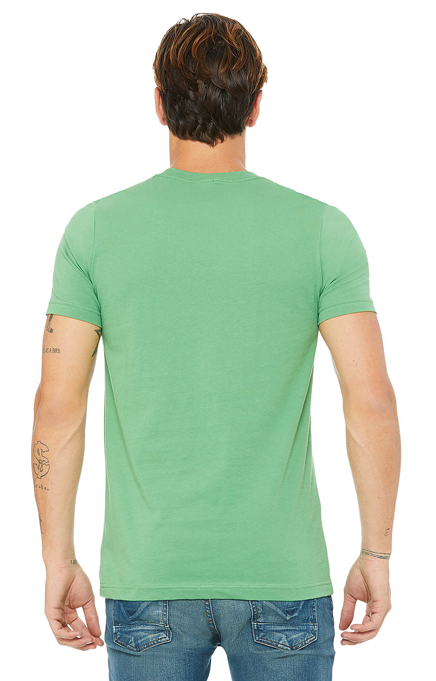 Bella Canvas Unisex Jersey T Shirt 3001 C Leaf | Jiffy