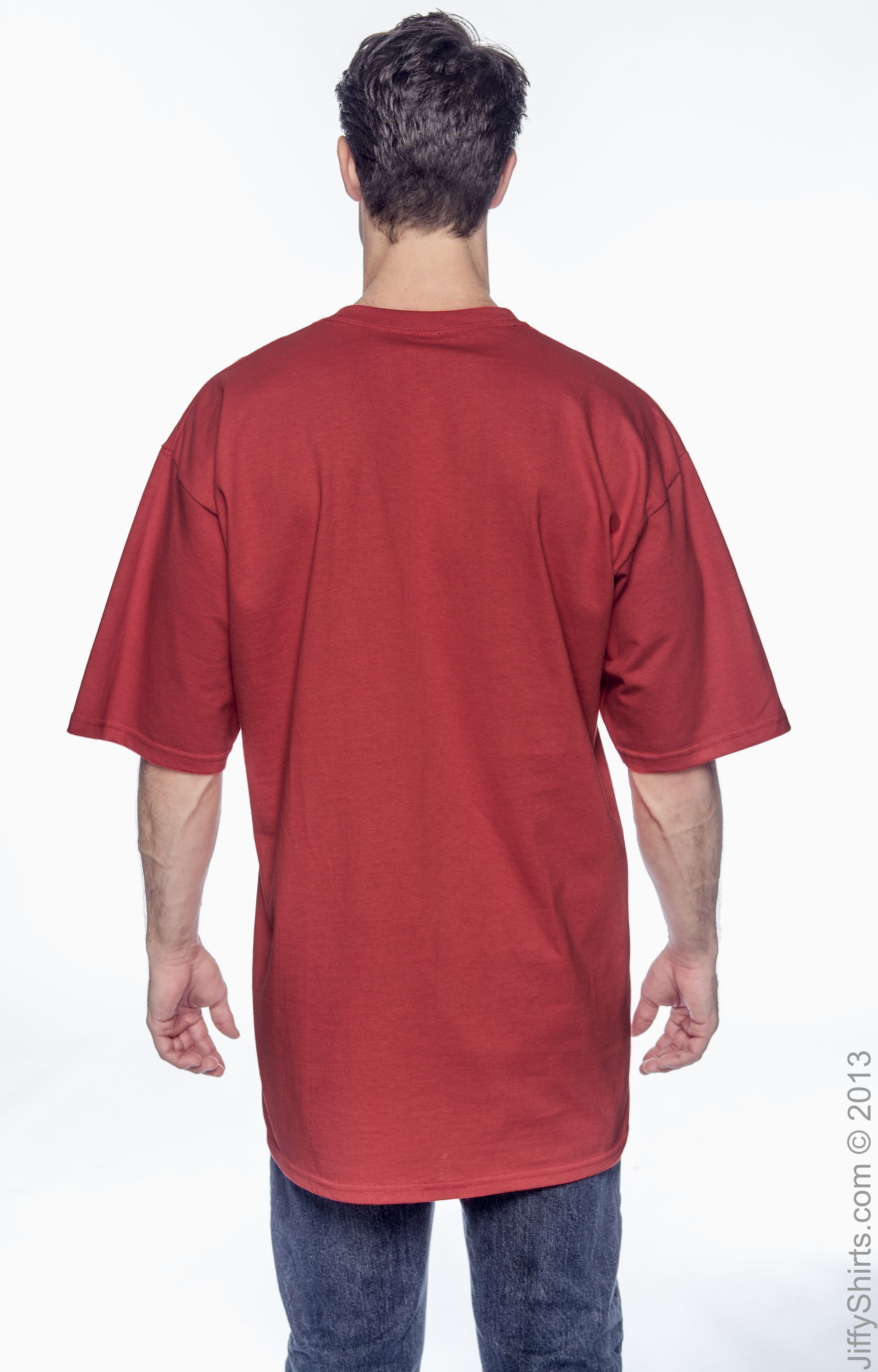 Gildan Unisex Ultra Cotton® Tall T Shirt G200 T Red | Jiffy