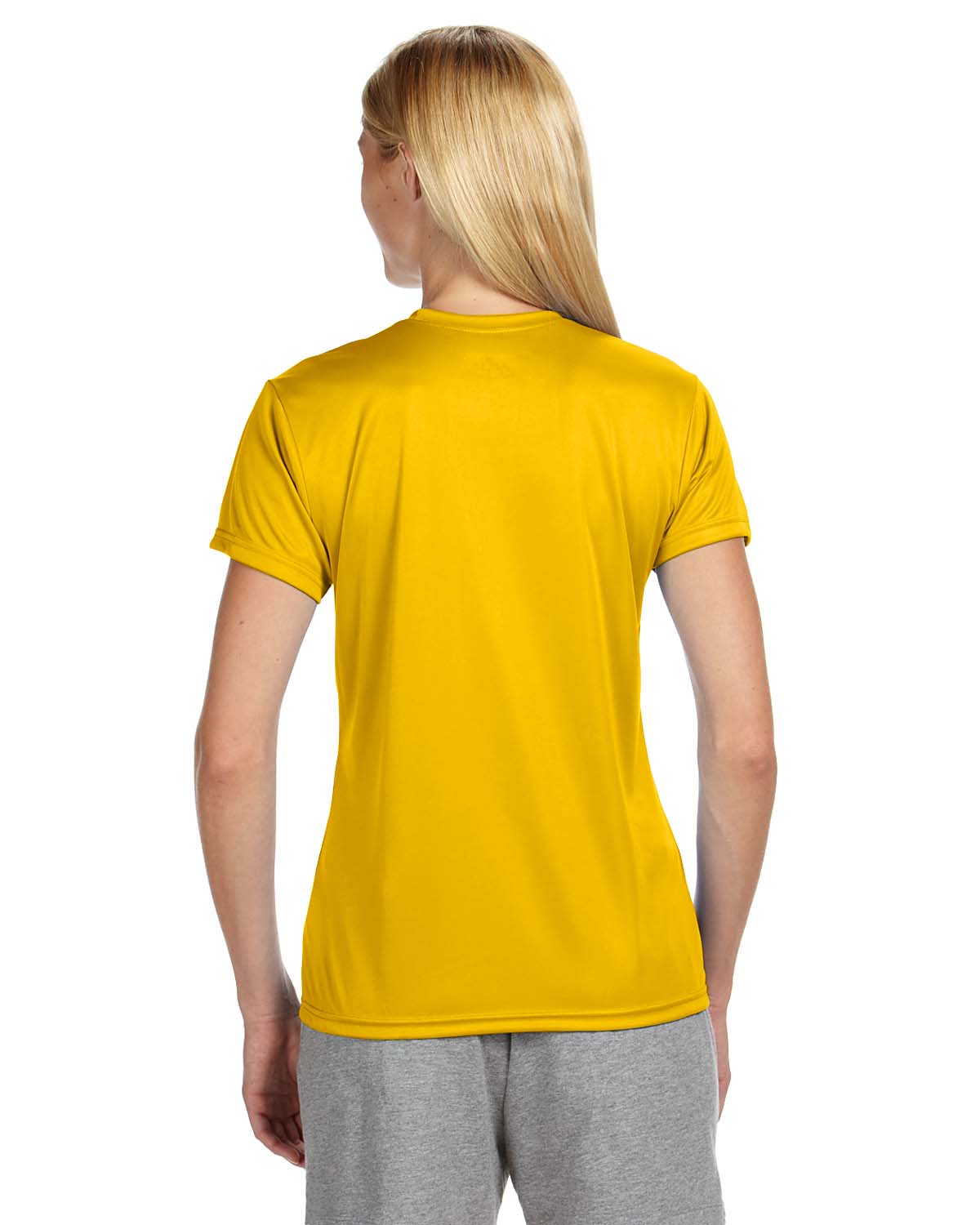 A4 Women's Cooling Performance T Shirt Nw3201 Gold | Jiffy
