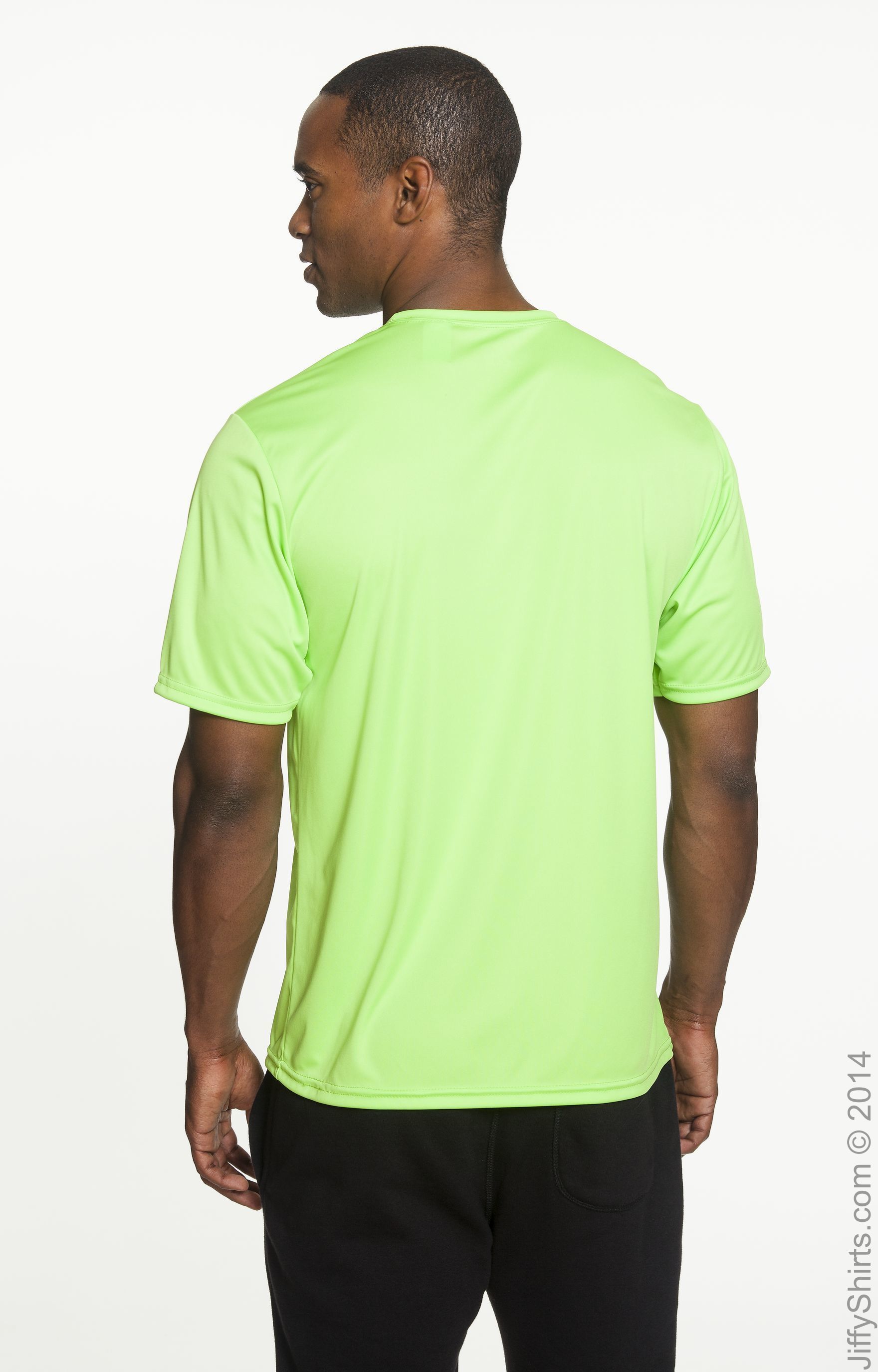 A4 Men's Cooling Performance T Shirt N3142 Lime | Jiffy