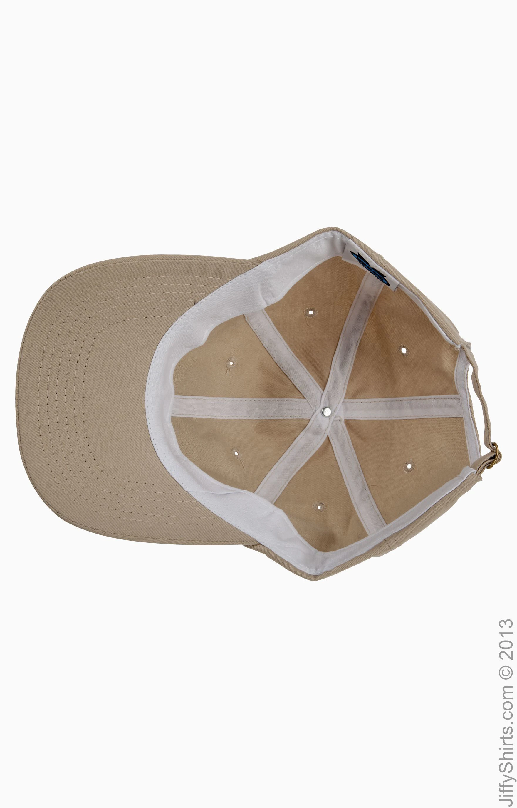 Big Accessories 6 Panel Brushed Twill Unstructured Cap Bx001 Stone | Jiffy