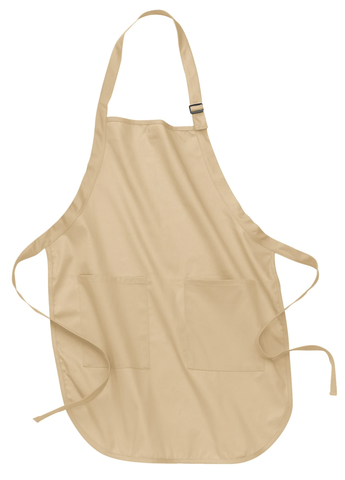Port Authority Full Length Apron With Pockets A500 Stone | Jiffy