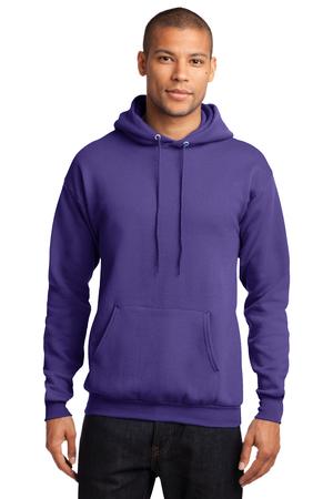 Port & Company Unisex Core Fleece Pullover Hoodie Pc78 H Purple | Jiffy