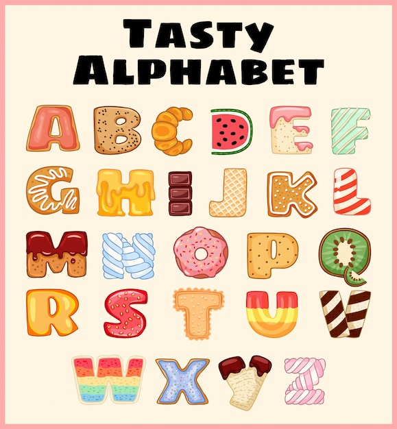 Delectable Alphabet: A Delightful Culinary Journey Through the Tasty ...