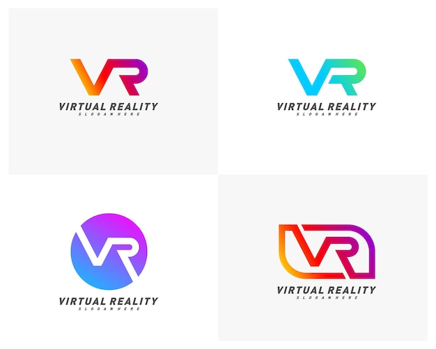 Vibrant Collection of Virtual Reality Logos and Symbols | Jiffy Designs