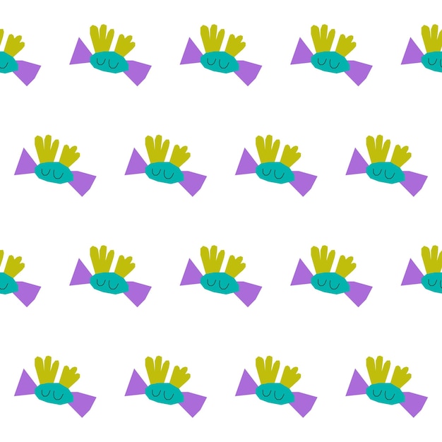 Vibrant Handprint Pattern with Geometric Shapes | Jiffy Designs