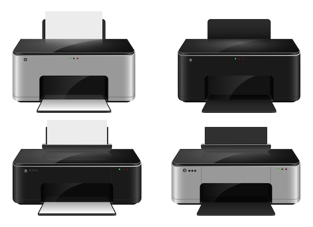 Sleek and Sophisticated Printer Designs in Monochrome Tones | Jiffy Designs