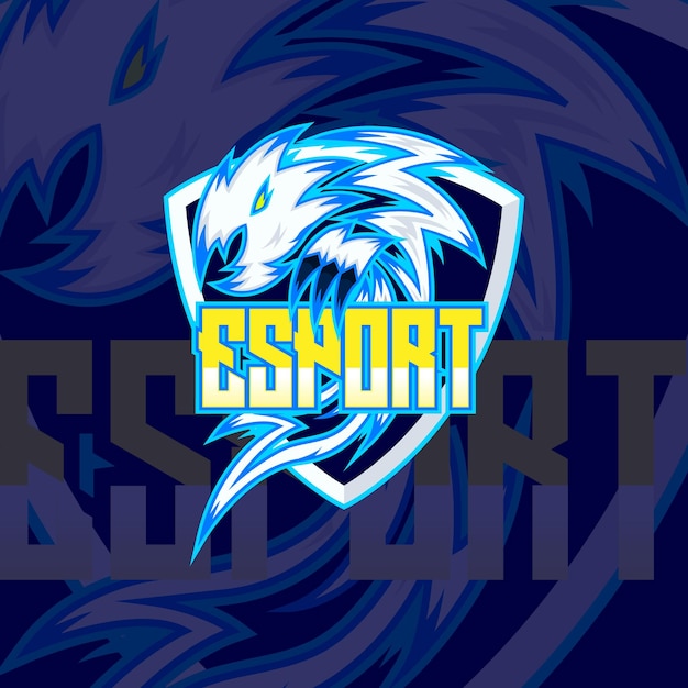 Vibrant Esports Logo with Fierce Thunderbolt Design | Jiffy Designs