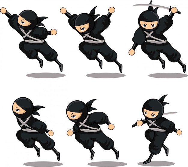 Agile Ninja Warriors in Fluid Motion | Jiffy Designs