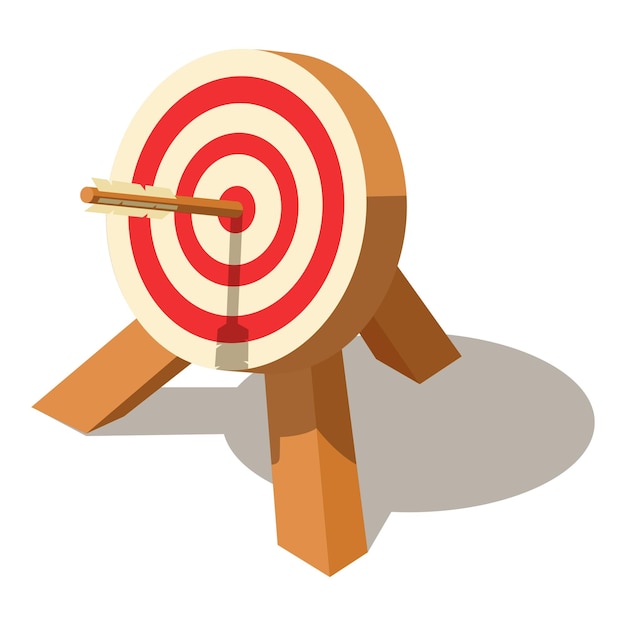Bullseye Target with Wooden Stand | Jiffy Designs