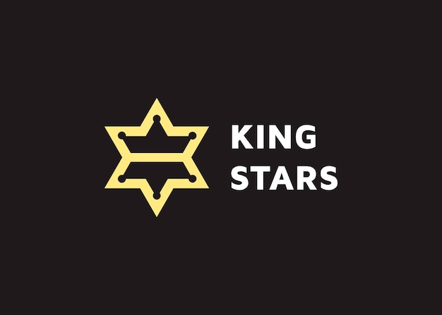 Regal Golden Star Symbol Evokes Royalty and Prestige | Jiffy Designs