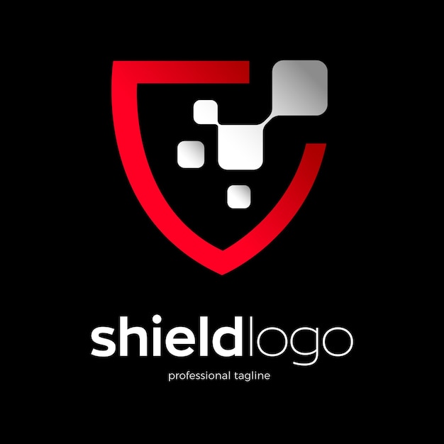 Sleek and Striking Shield-Shaped Logo Design | Jiffy Designs